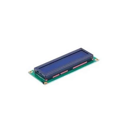 QBM Parallel LCD Display With Blue Yellow Backlight LCD1602B At 120