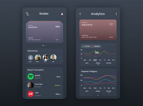 Minimalistic Wallet App Design On Behance