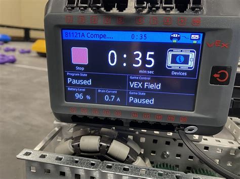 V5 Controller Stuck In Disabled Mode Vex V5 Technical Support Vex