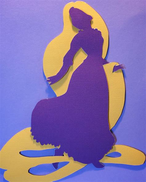 112 Best Rapunzel Silhouette Images On Pinterest