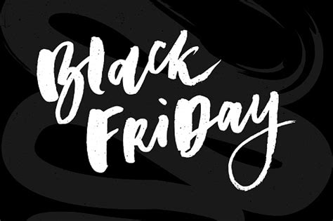 블랙 프라이데이 세일 수제 레터링 로고 배너 라벨 배지 인쇄물 포스터 웹에 대한 서예 0명에 대한 스톡 벡터 아트 및 기타 이미지 Istock