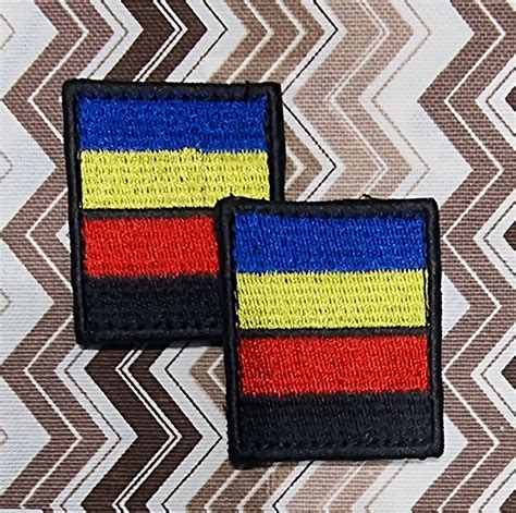 Шеврон Україна УПА 40х50мм продажа цена в Киеве Знаки различия от ДЕКОР ТЕКСТИЛЬ