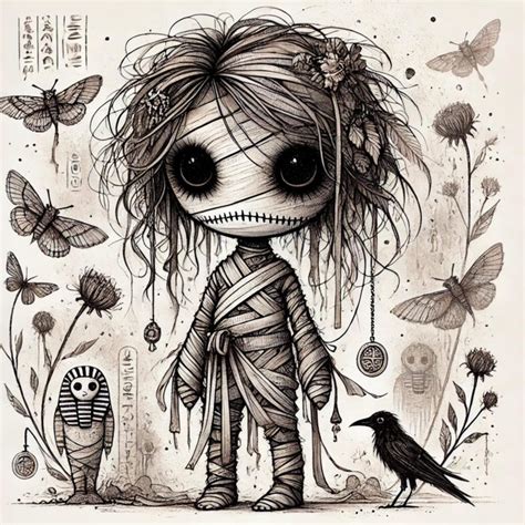 10 Dark Mummy Clipart Halloween Theme Mummy Clipart Dark Art Clipart