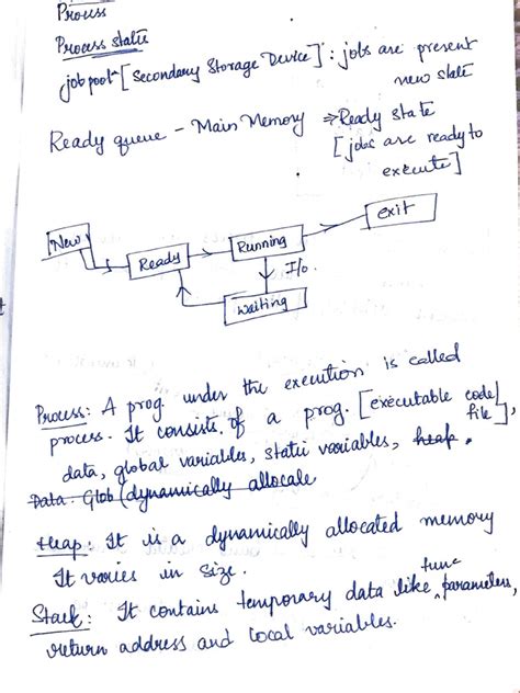 Os Process Processscheduling Pdf Science And Mathematics