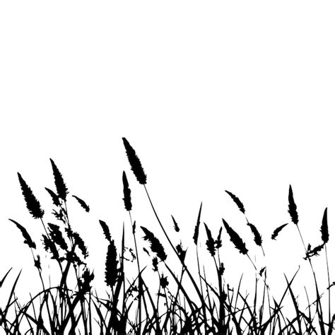 Фоновый вектор травы Премиум векторы