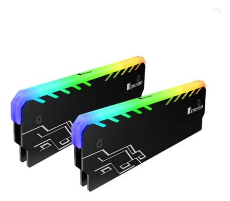 dissipador de calor de resfriamento de memória rgb ram ddr d frete grátis