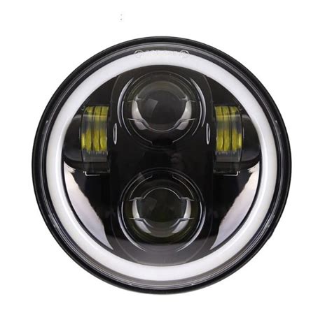 Універсальна світлодіодна LED фара 5,75 дюймів Led DRL лід фара оптика ...