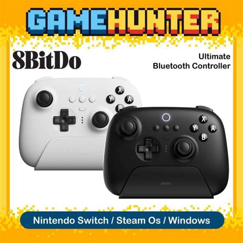 Promo 8bitdo Ultimate Wireless Controller With Charging Dock Diskon 3