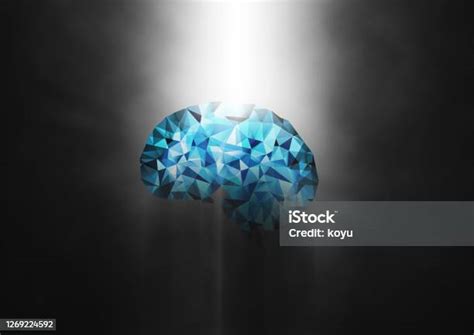 인공 지능의 3d 일러스트 뇌에 대한 스톡 사진 및 기타 이미지 뇌 스포트라이트 0명 Istock