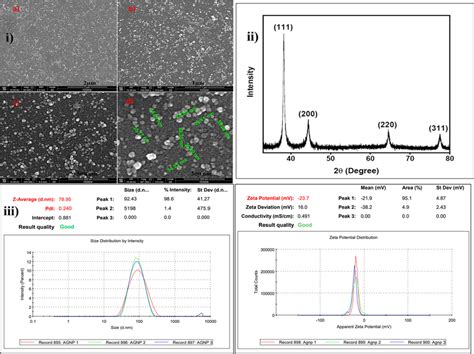 Iiii Characterization Of Green Synthesized Silver Nanoparticles Using Download Scientific
