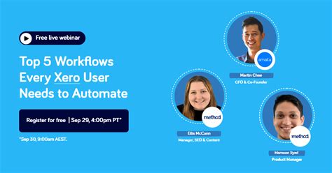 Xero Workflow Automation Checklist — Method