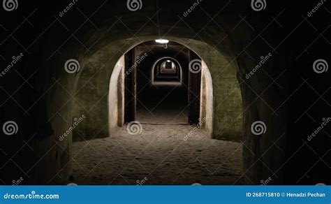 Underground Protective Structures In The Form Of Military Bomb Shelter