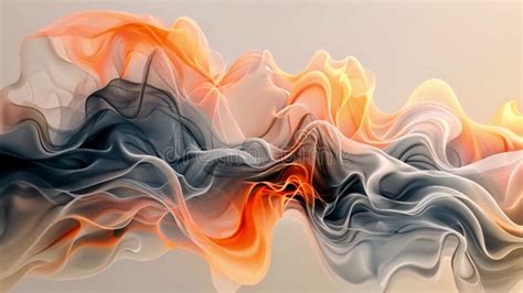 Abstract Fabric Waves In Calming Hues Stock Footage Video Of Background Generated 322636566