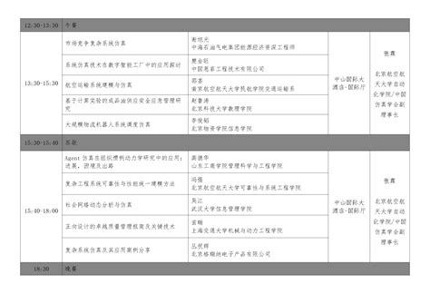 年第一届复杂系统建模与仿真学术论坛会议通知第三轮