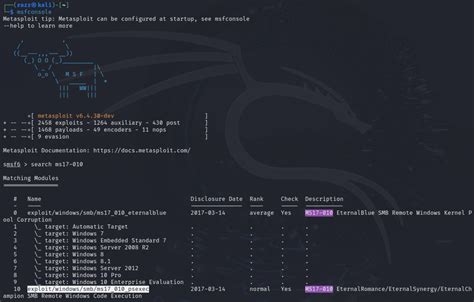 windows xp penetration testing ms08 067 smb exploit 1 razz