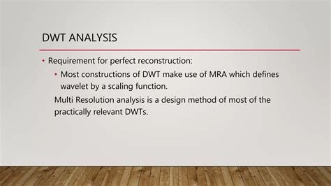 gaussian wavelet mahesh ppt