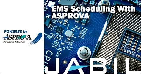 Asprovauser Jabil Productionscheduling Manufacturing Keiji Fujii