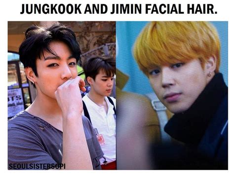 Jikook Facial Hair Bts Playlist Bts Memes Bts Beautiful