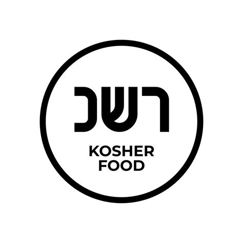 Kosher Certified Symbol International Symbol Of Kosher Food Packaging