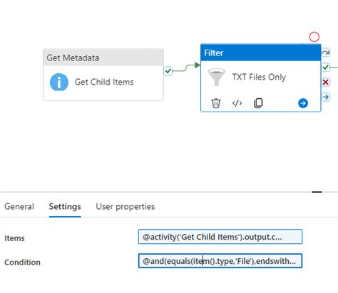 Azure Data Factory Adf Get Metadata Only Get Files Not Folders Stack Overflow