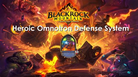 Hearthstone Brm Heroic Omnotron Defense System Youtube