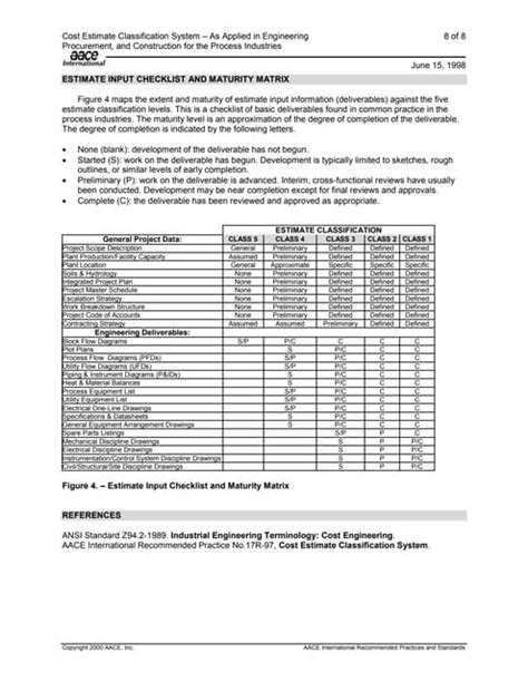Aace Factored Cost Estimation Pdf Physics Science
