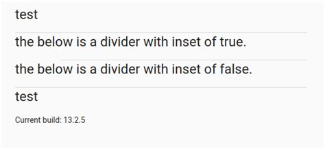 Html What Exactly Inset Does In Angular Material Mat Divider Stack Overflow