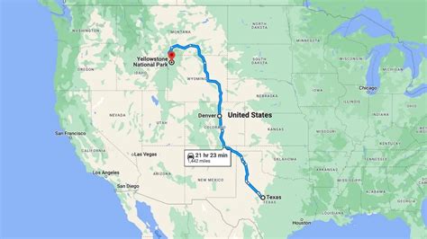 Texas To Yellowstone National Park Road Trip Drive 2025 Edition