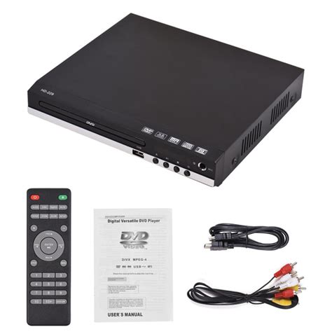 HD-229 Домашний DVD-плеер DVD CD-плеер Цифровой мультимедийный ...