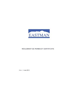 Fillable Online Rglement Des Permis Et Certificats No Ville De Sutton Fax Email Print PdfFiller