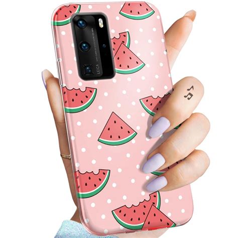 Etui Do Huawei P40 Pro Wzory Arbuz Z Arbuzem Melon Obudowa Pokrowiec
