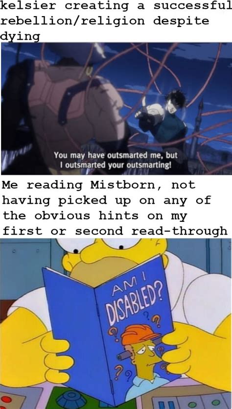 Mistborn Meme Club Chapter 35 Rcremposting