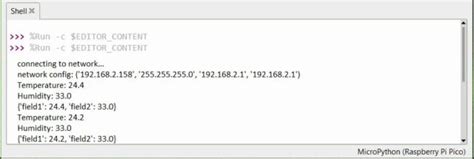 Send Sensor Data To Thingspeak With Raspberry Pi Pico W