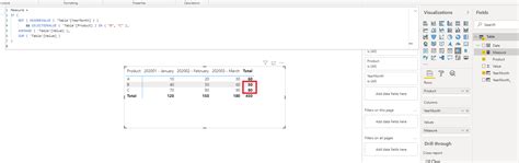 Solved In A Power Bi Matrix Can You Sum Some Totals And A