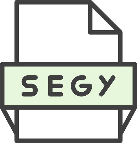 Segy File Format Icon 15692349 Vector Art At Vecteezy