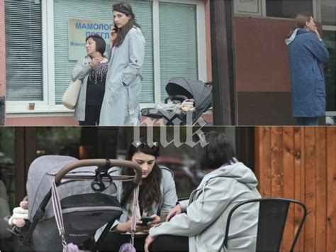 САМО В ПИК Лена заряза кампанията на ППДБ заведе бебето на доктор СНИМКИ Информационна