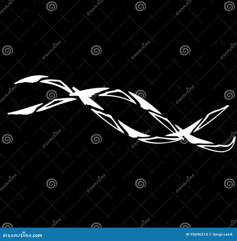 Eps10 Vector Abstract Elegant Wave Design Background Stock Vector