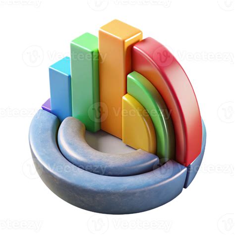 Vibrant Abstract Modern Spectral Analysis Diagram Cutout Exclusive