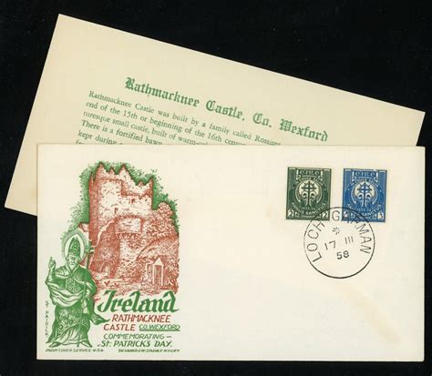 Ireland Rathmacknee Derryhivenny Castles St Patricks Day Irish Covers