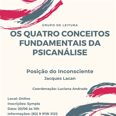 Os quatro conceitos fundamentais da psicanálise Sympla