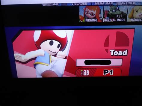 Toad Did Make It In Smash R Supersmashbros