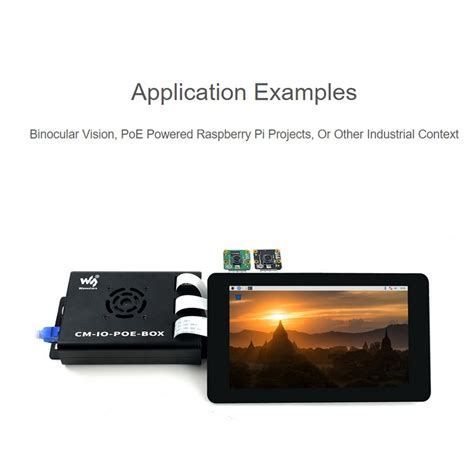 Waveshare Mini Computer For Raspberry Pi Cm Uk Plug