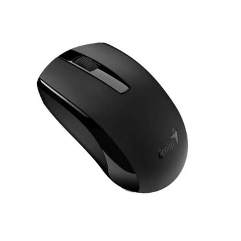Mouse Genius Inalambrico Eco 8100 Negro Recargable Ryr Computacion