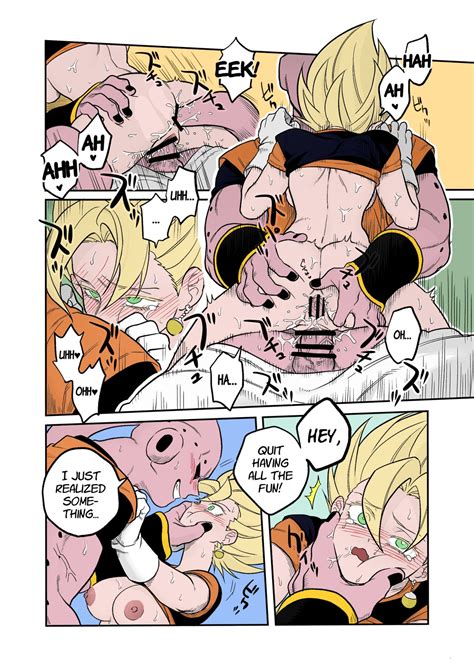 Rule 34 Dragon Ball Female Vegito Kkkkkirrier Majin Buu Rule 63 Super