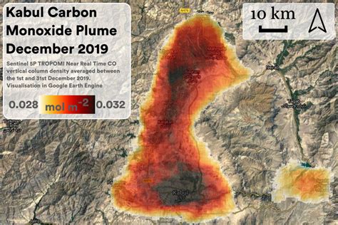 Kabul Us Embassy Data Reveals The Severity Of Air Pollution In The City