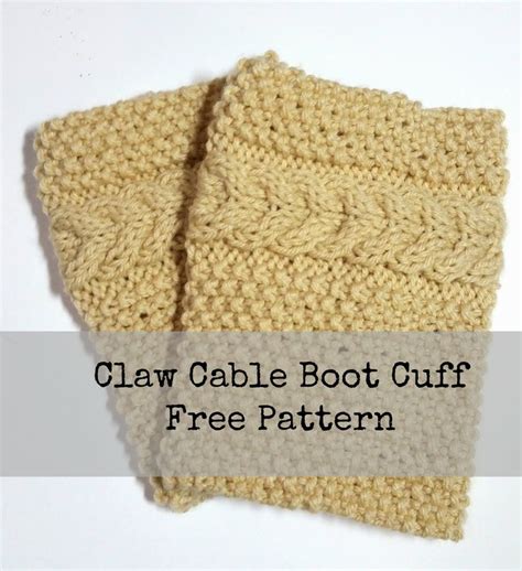 Boot Cuffs Free Knitting Pattern Twisted Fibers Designs Knitting Knitting Patterns Crochet