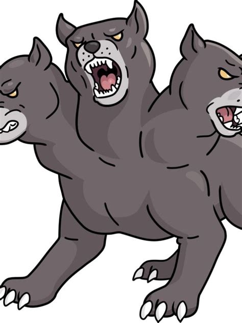 Easy Cerberus Drawing