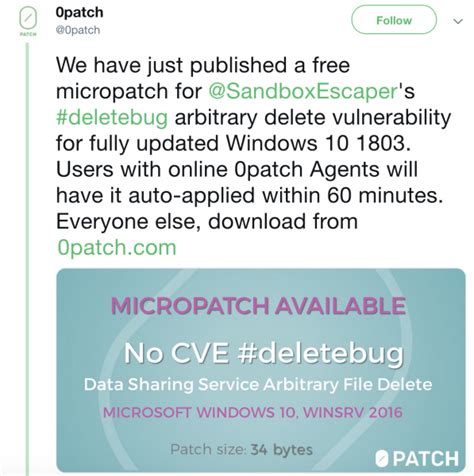 Exploit For New Windows Zero Day Published On Twitter SecurityWeek