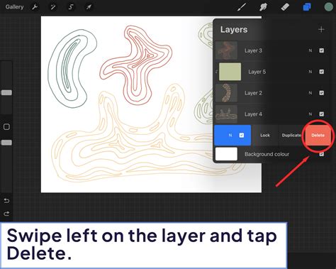 How To Delete A Layer In Procreate In 3 Easy Steps Brush Galaxy