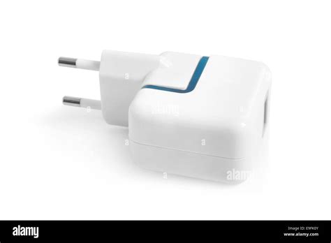 Electrical Adapter To USB Port Stock Photo Alamy